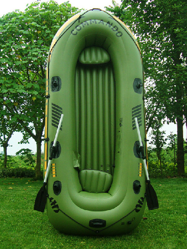 Надувная лодка из ПВХ, используемая для рыбалки и катания на лодках
