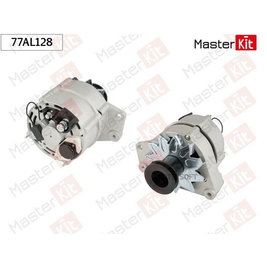 MASTERKIT 77AL128 77AL128 Генератор Audi 100 (4A2 C4)/Volkswagen TRANSPORTER IV (70A 70H 7DA 7DH) 1990 - 2003 (14V ()