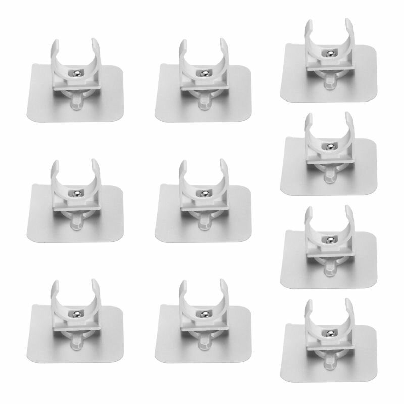 10шт Настенные Клипсы для Труб ПВХ