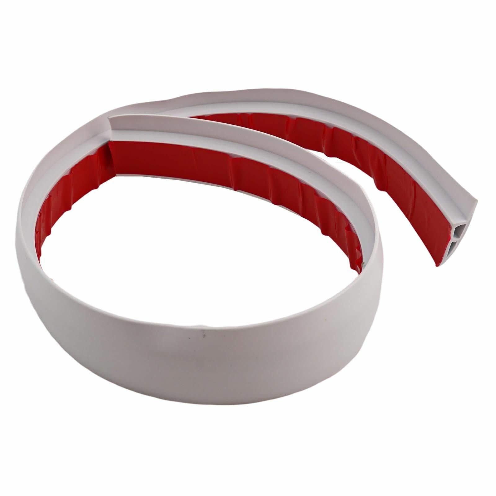 Планшетный переходный профиль для ламината, ПВХ, 1 м, серый