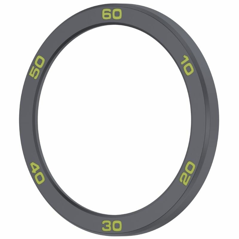 Сменный металлический безель для часов CMF Watch Pro2 + закаленная пленка-серо-зеленый