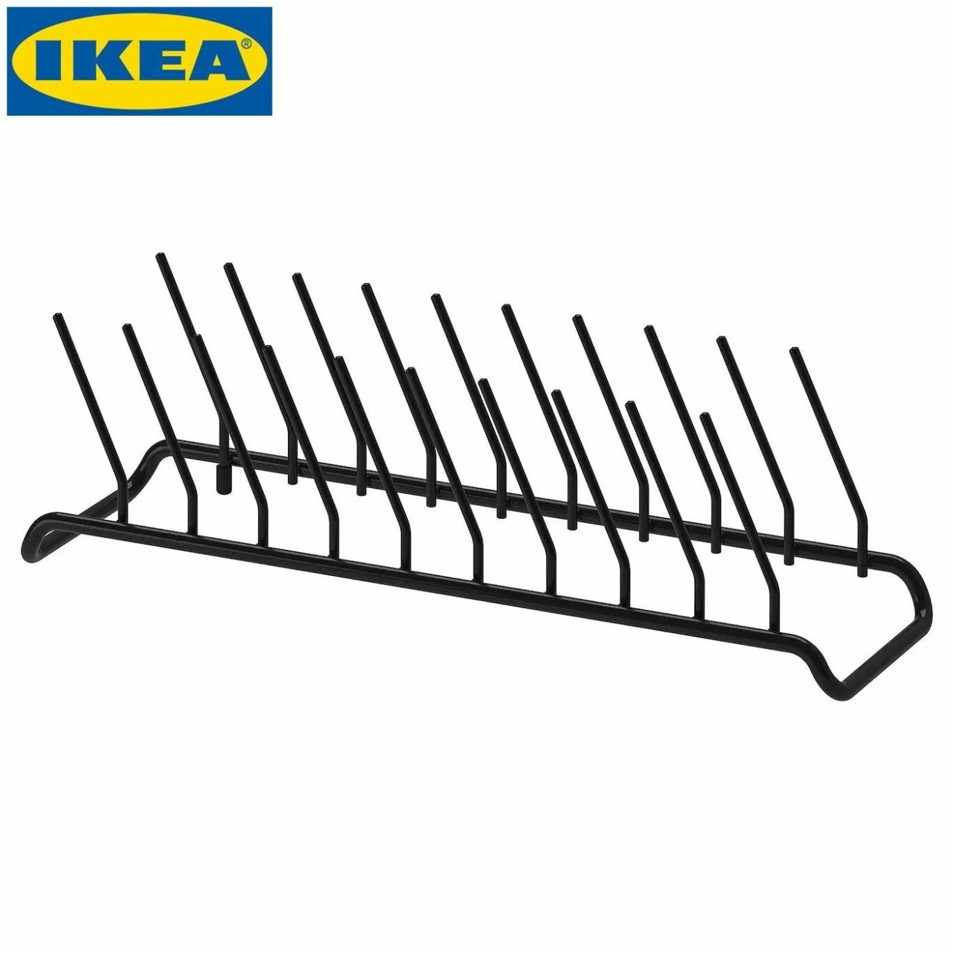 Икеа RINNIG сушилка для посуды, жёлтая