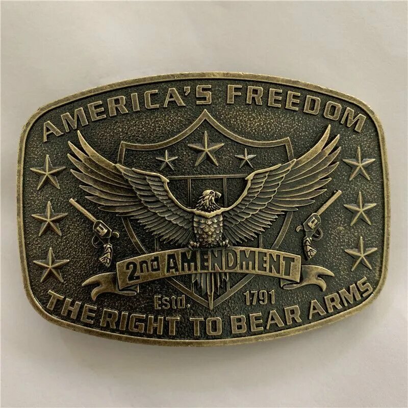 Новое поступление мужская ковбойская пряжка для ремня с орел свободы