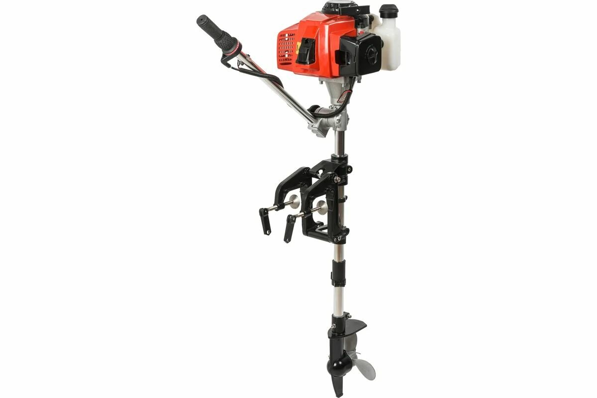 Мотор лодочный BRAIT BOM-63 26.01.001.019, оранжевый, 3.5 л. с