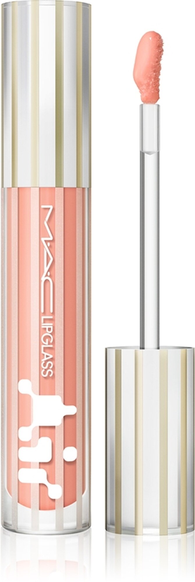 M.A.C Увлажняющий блеск для губ Lipglass Air 5 мл оттенок Behaved