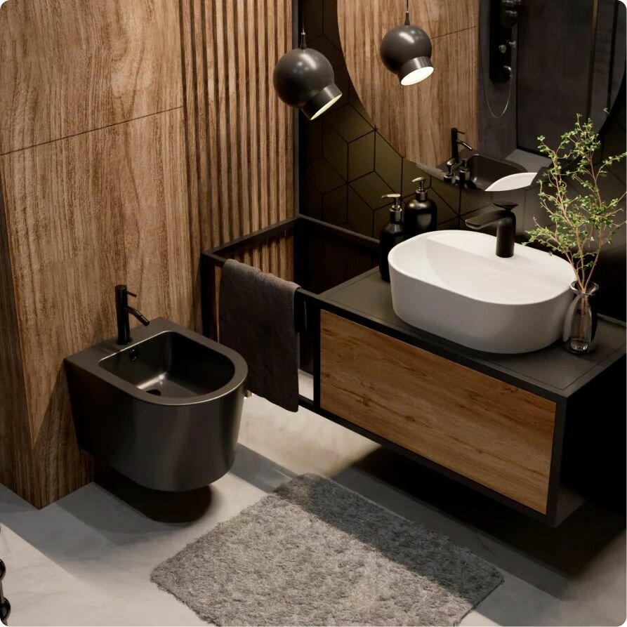 Биде подвесное AQUAme AQM2101MB