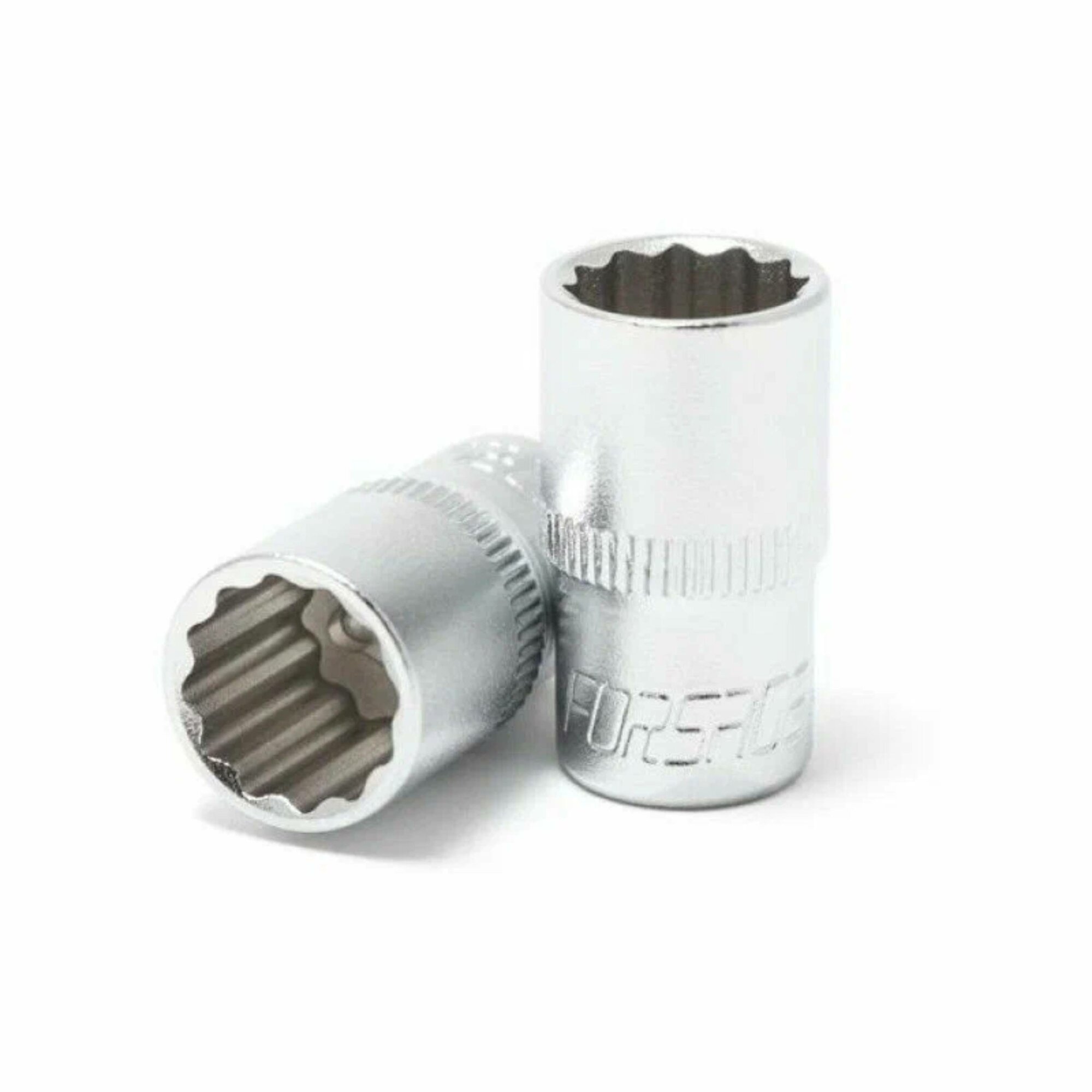 Торцевая головка FORSAGE, 22 мм, сталь, 12 граней, профиль квадрат 3/8"