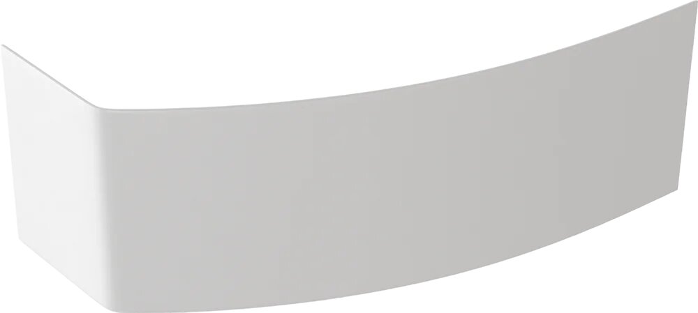 Экран STWORKI Монтре R акриловый, белый, экран под ванну, правый, прямоугольный, с креплением