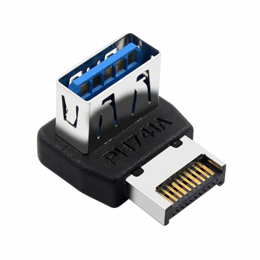 L-образный разъем передней панели USB 3.1 к TYPE E, РН741А