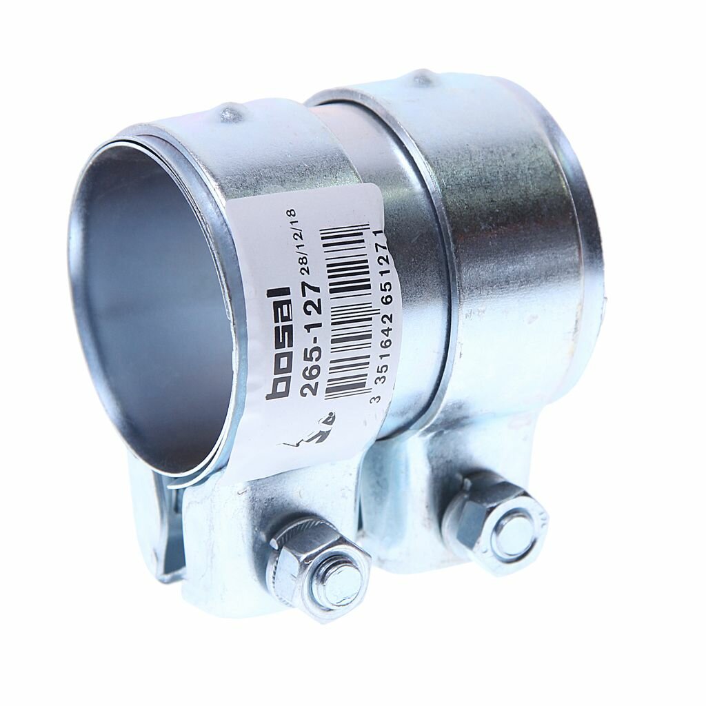 Хомут глушителя соединительный d 60.5мм L 80мм BOSAL