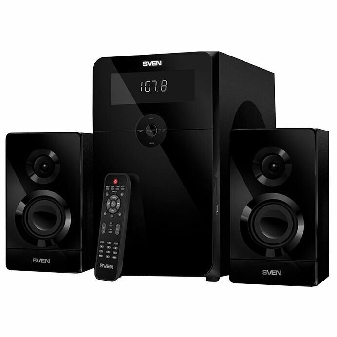Акустическая система 2.1 SVEN MS-2250 черный 80Вт