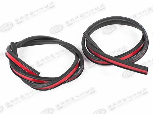 Уплотнитель двери вертикальный 1118 2190 2123. Lada LARGUS Logan к-т 2шт Уралэластотехника РКИ-19