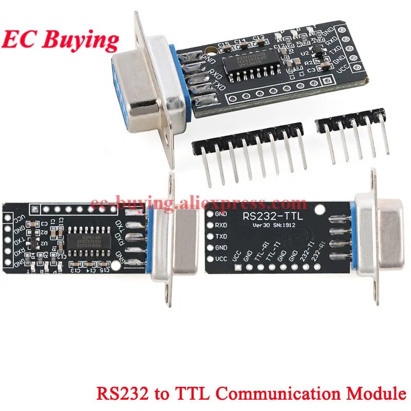 Модуль преобразователя уровня RS485 RS232 EC Buying 1pc, RS232 to TTL Module