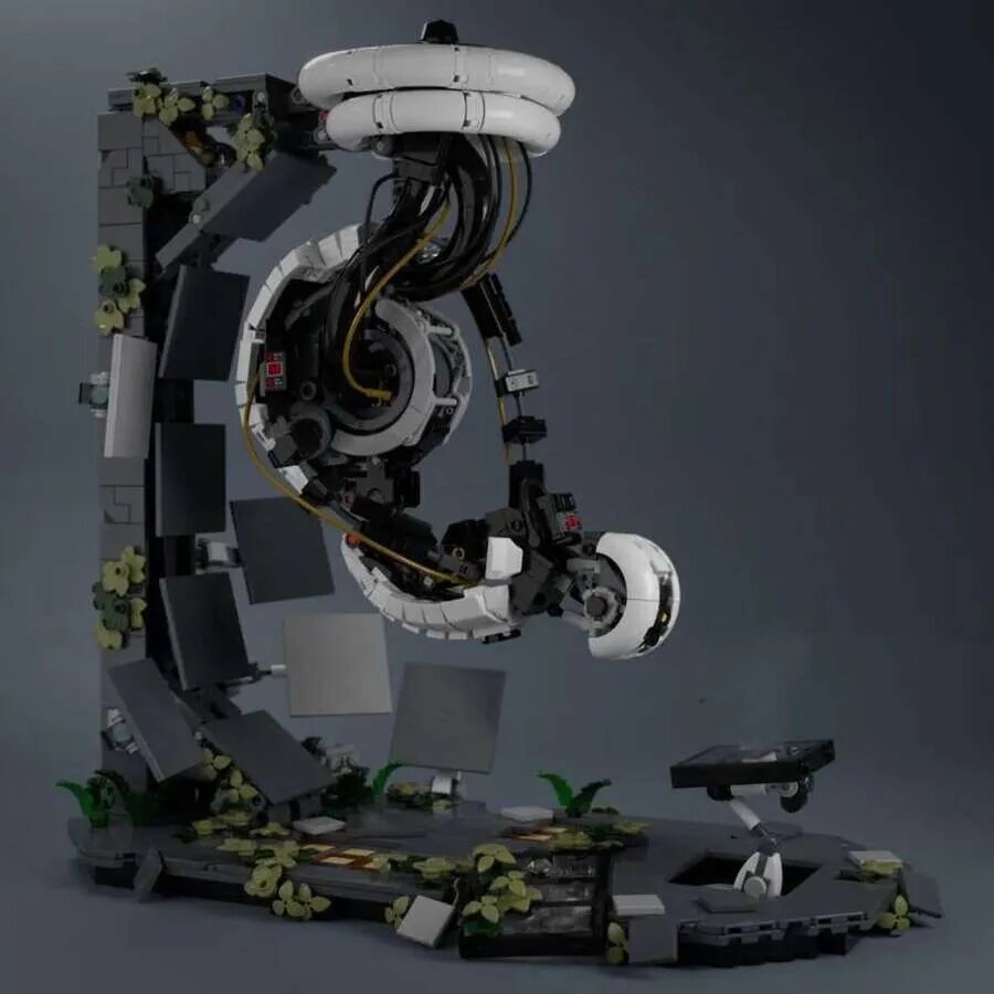 MOC GLaDOS - Portal 2 Game Architecture строительные блоки