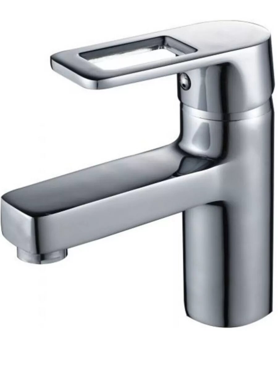 Смеситель для умывальника ECONOCE серия 300, короткий монолитный излив (EC0300)