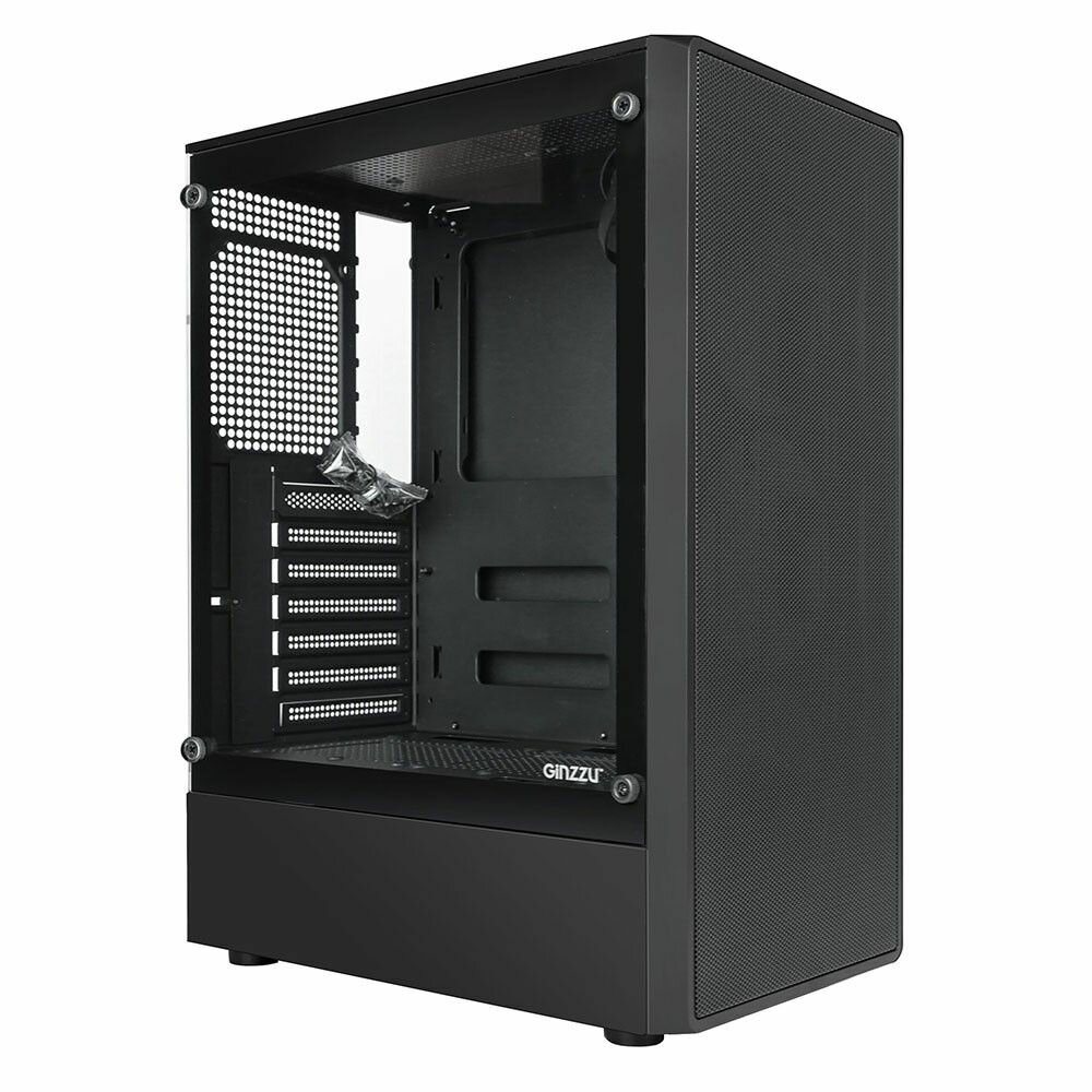 Ginzzu корпус CL121 ATX передняя панель Сетка