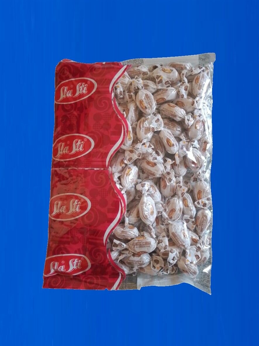 Карамель с молочной начинкой кофе с молоком 1 кг