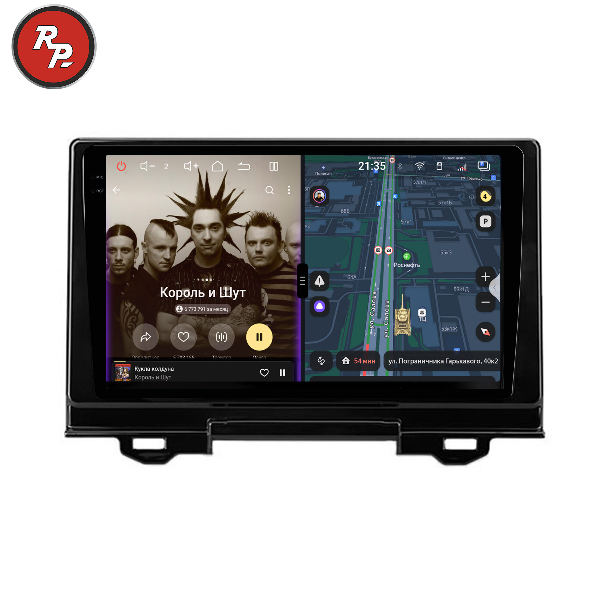 Автомагнитола RedPower 85436 для Honda HRV 3-поколение RV (02.2021-2024) и Honda Vezel 2-поколение (02.2021-03.2024)