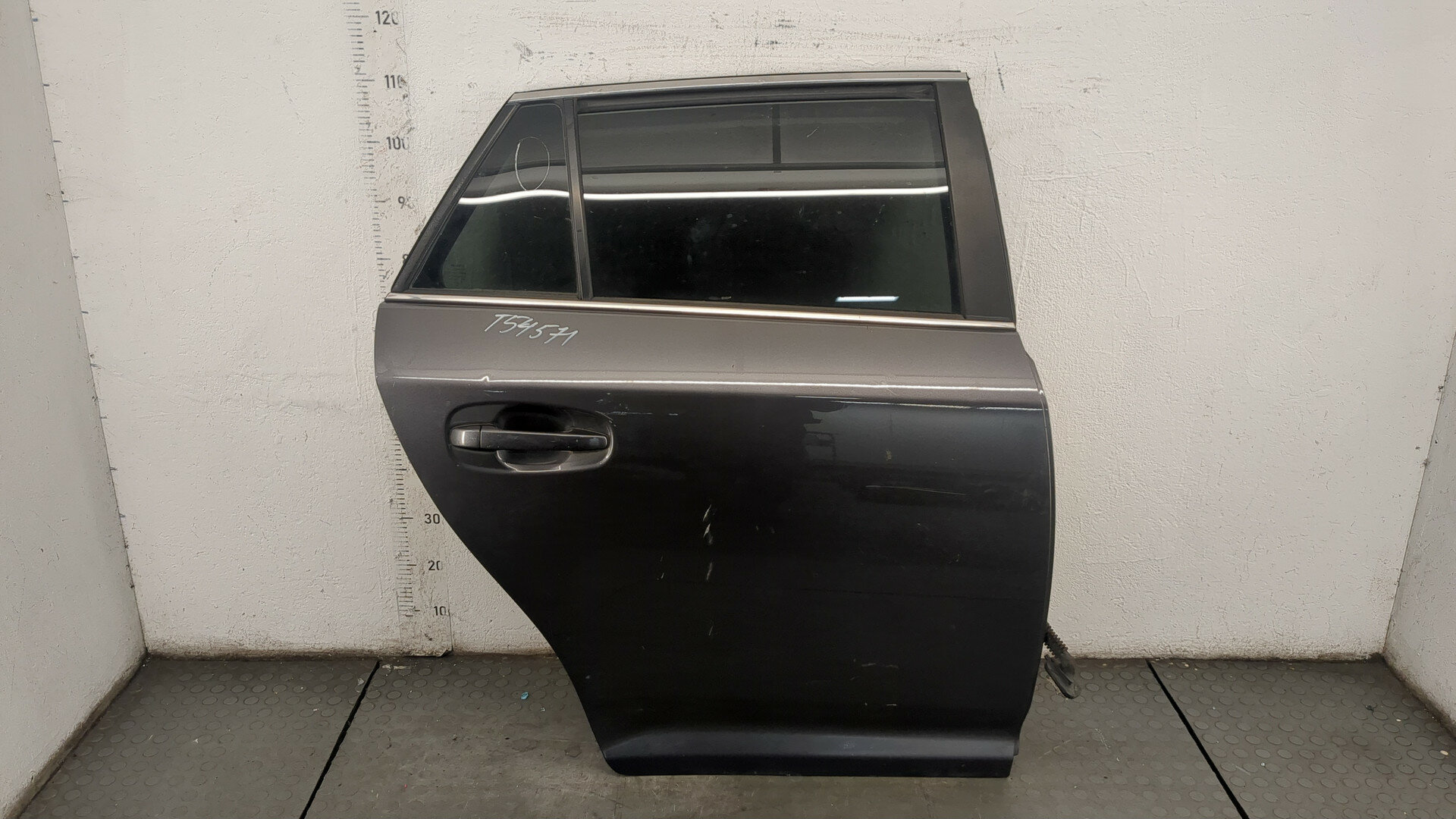 Дверь боковая (легковая) правая задняя Toyota Avensis 3 Б/У