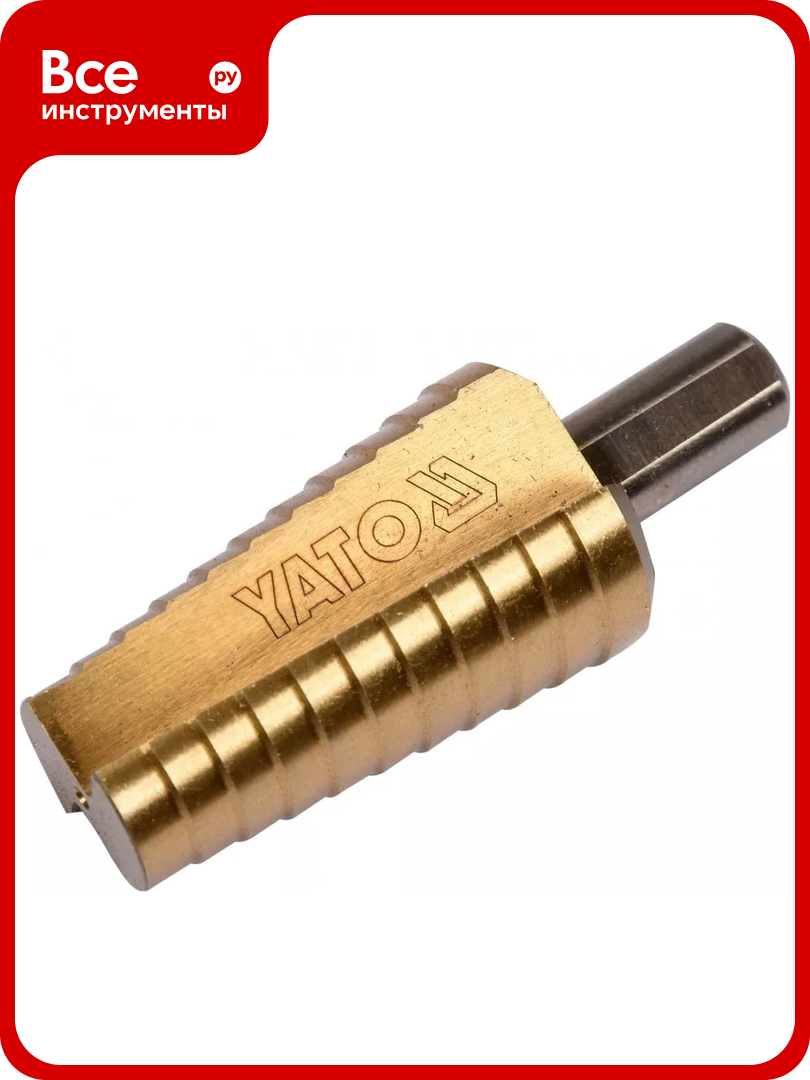 Сверло ступенчатое 20-30 мм YATO YT-44747, металлический