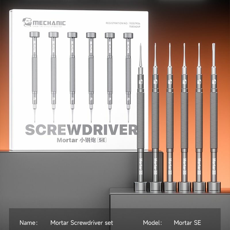 Набор прецизионных мини-отверток MECHANIC для IPhone, Android, разборка телефона, специальный инструмент для ремонта часов, отвертка