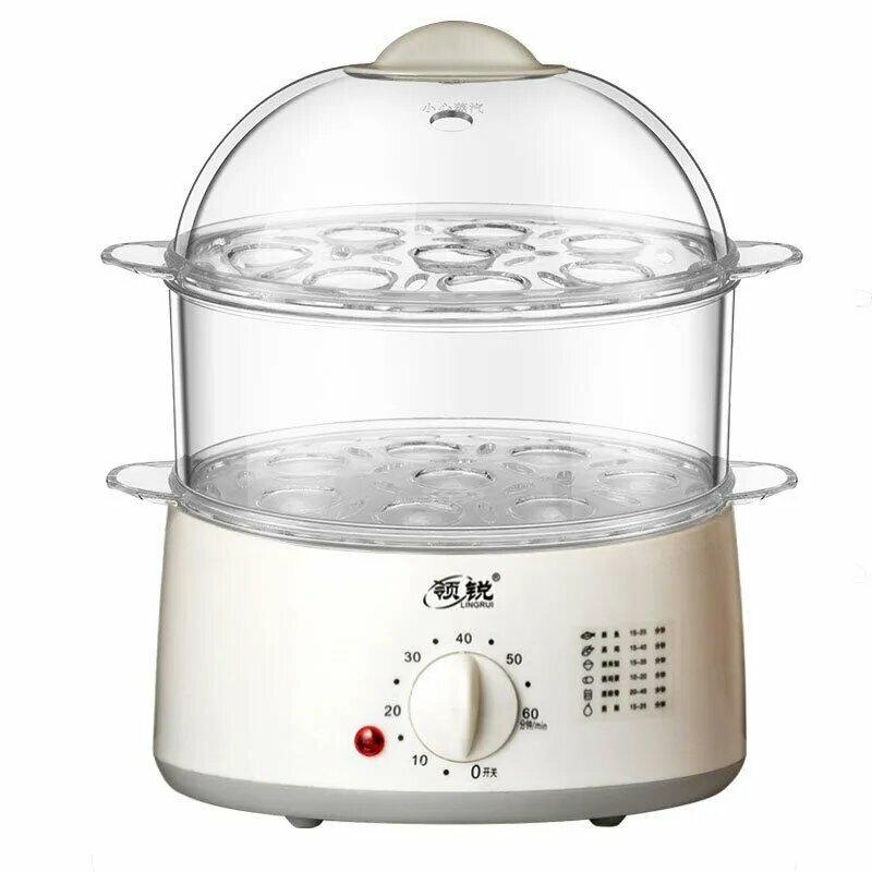 Пароварка электрическая PP-KC00696-250307L-25, серый