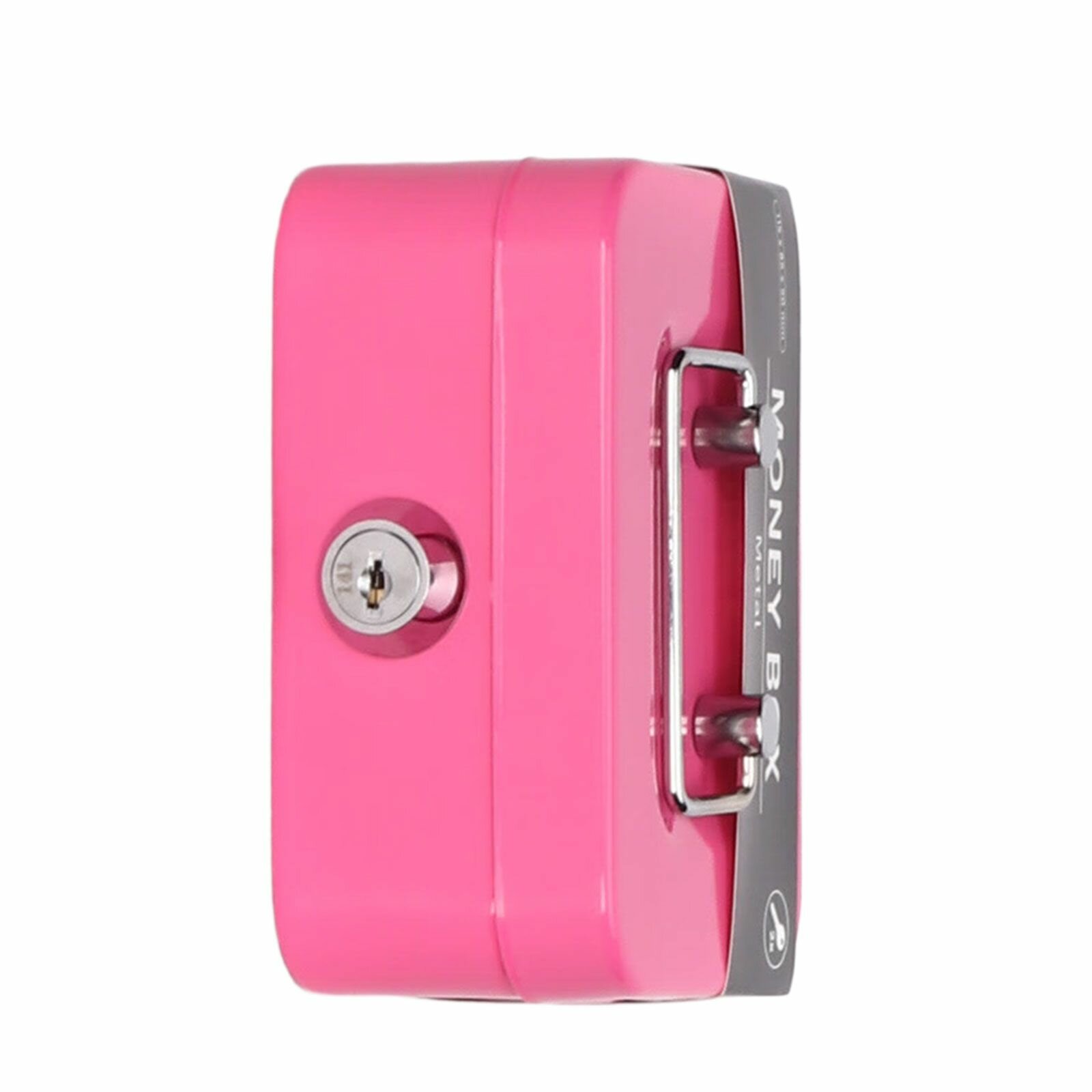 Легкий многофункциональный стальной ящик для денег с замком путешествий