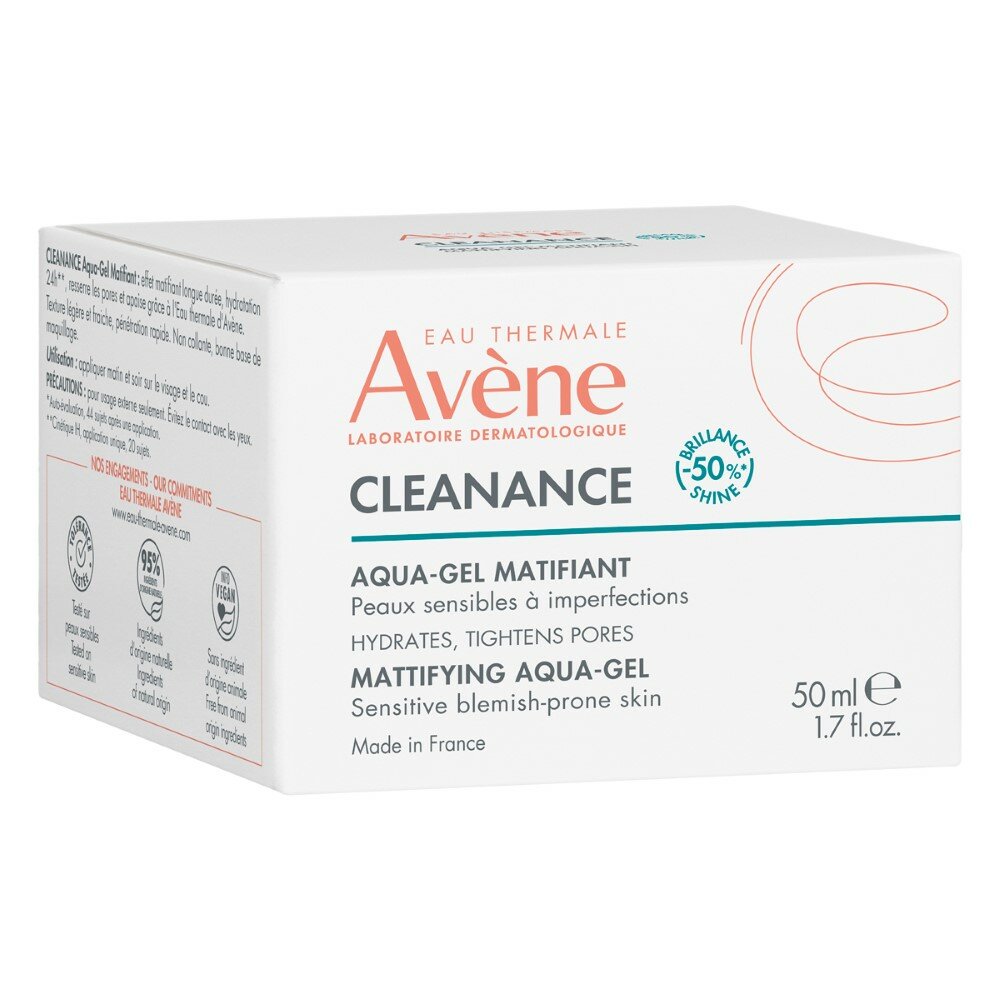 Avene cleanance аква-гель матирующий 50 мл