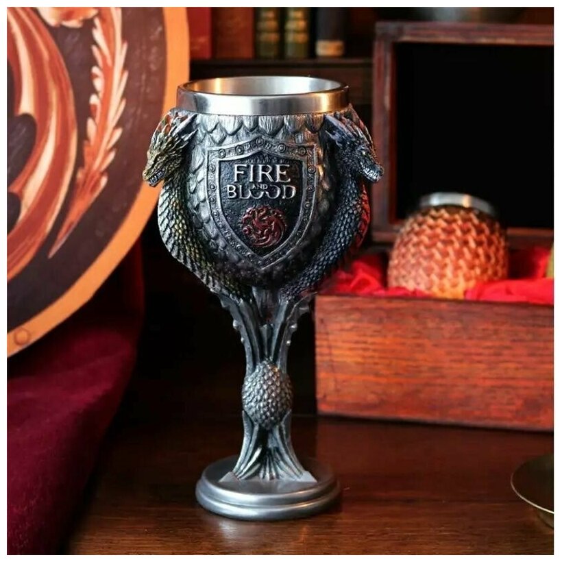 Кубок Герб Таргариенов из сериала Игра Престолов