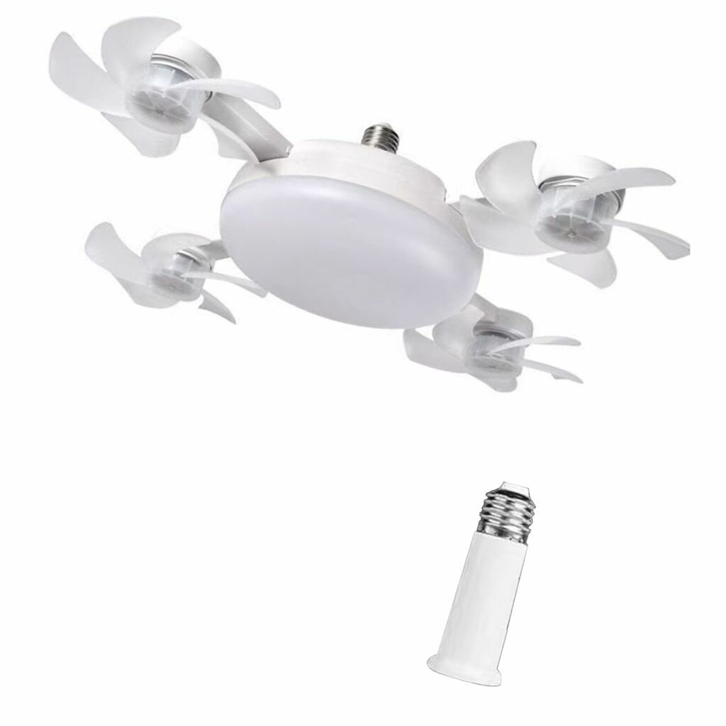 Светодиодный потолочный светильник с вентилятором