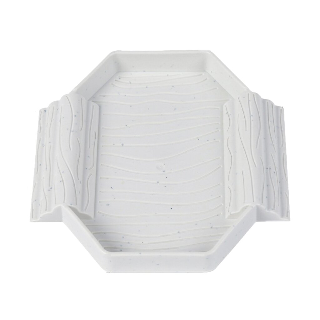 Компактная ванна для купания черепах, Мини-бассейн для кормления рептилий с рампами