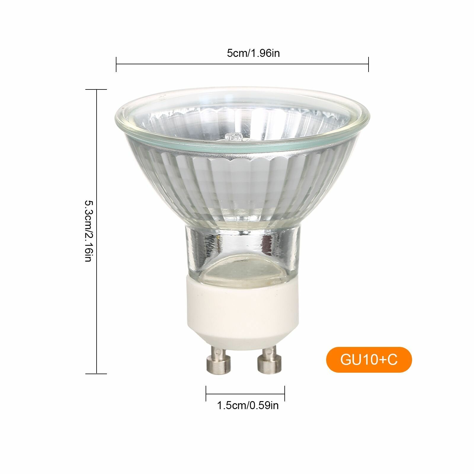 Лампа GU10+C 120 В 50 Вт 1 упаковка