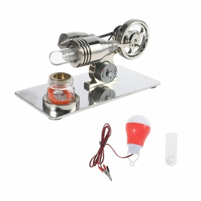 Двигатель Стирлинга, высокотехнологичный настольный декор, образовательная модель, игрушка