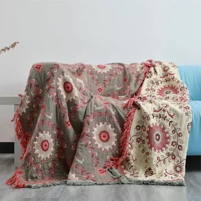 Хлопковое одеяло 230x250 см, цвет 4