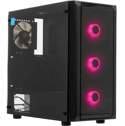 Компьютерный корпус Thermaltake Versa J23 TG RGB Edition (CA-1L6-00M1WN-01) черный