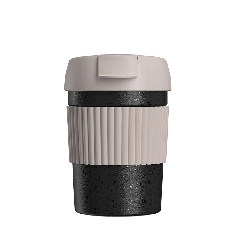 MIJIA KISS KISS FISH Радужная вакуумная кружка 490 мл Grey-Black 360ml