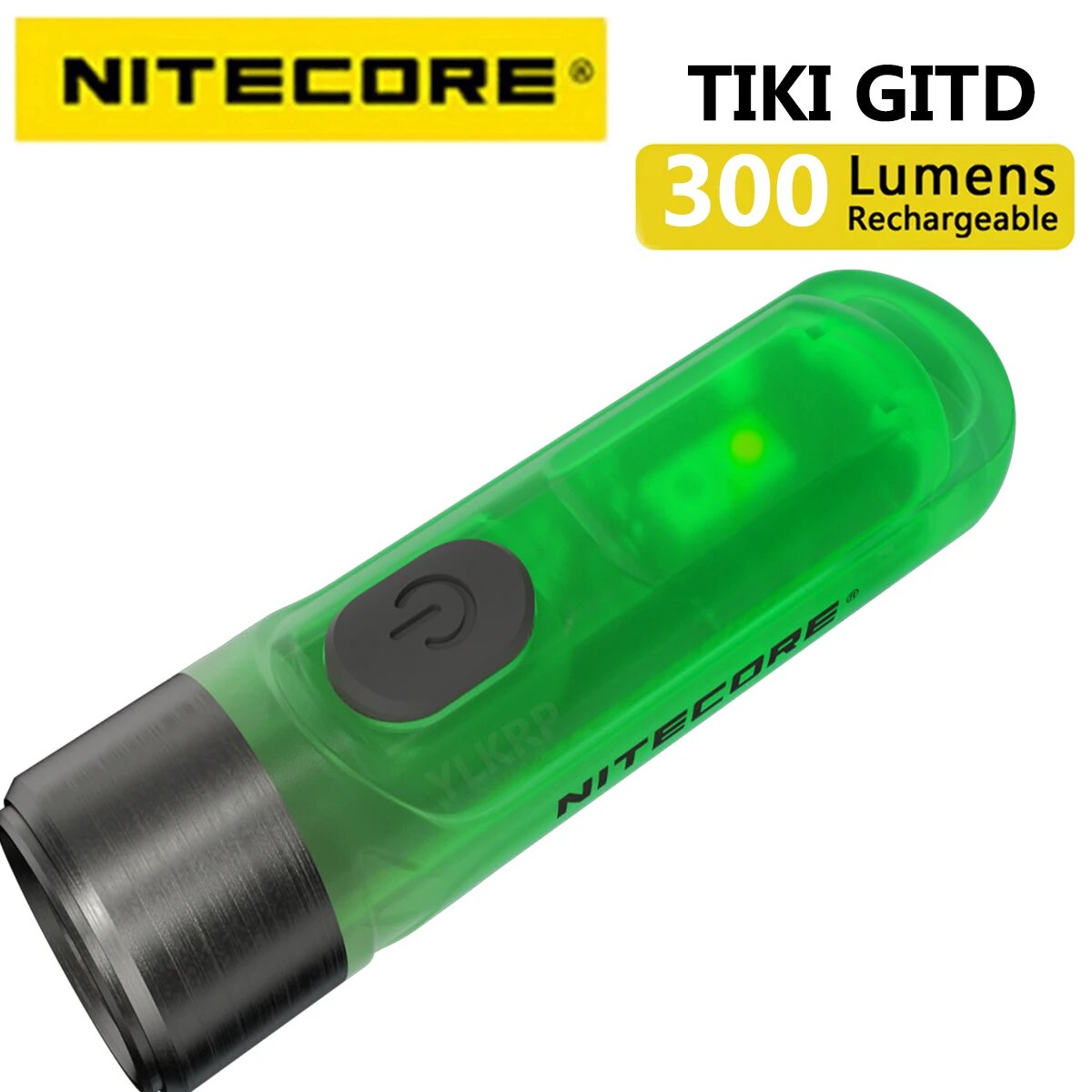 NITECORE TIKI GITD LED фонарик 300 люмен tiki GITD