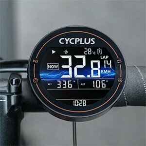 Беспроводной GPS Велокомпьютер Cycplus M2, 19 функций