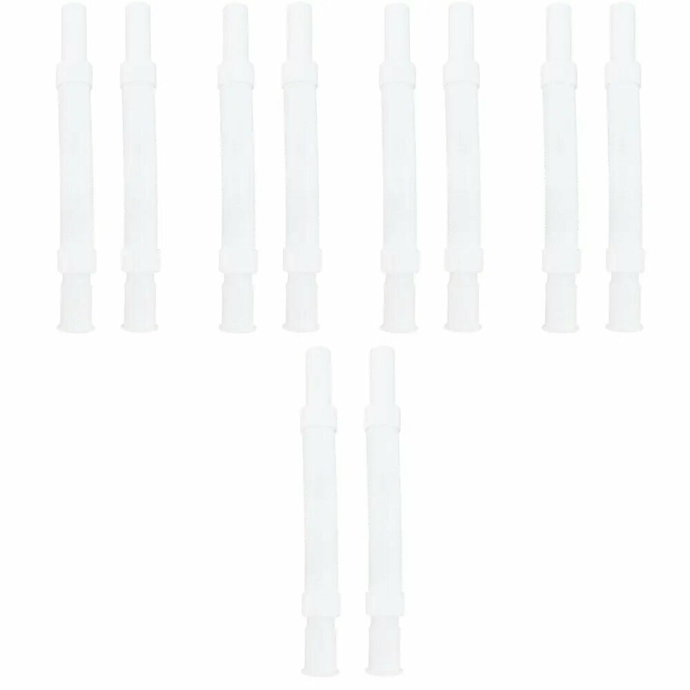 Гибкий сливной шланг длиной 80 см для автомобильного слива, универсальный, 10 шт в комплекте