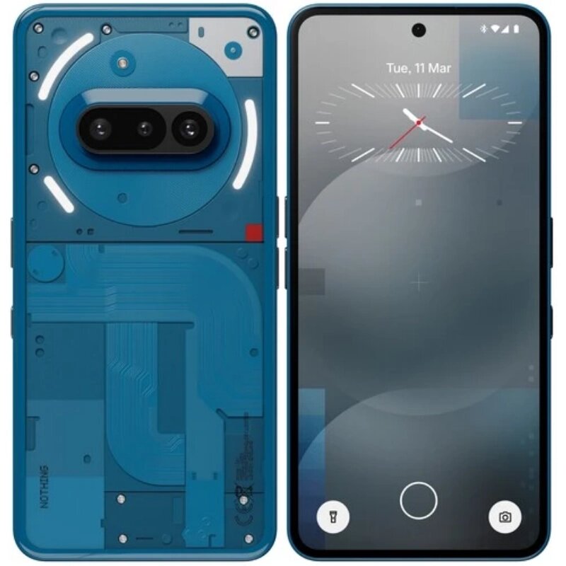 Смартфон Nothing Phone (3a) 12.256 Гб, Blue, синий