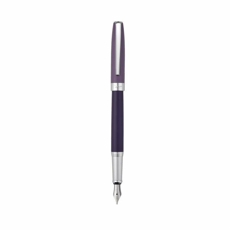 Pimio 755 Colmar Series Fountain Pen Business Office Gift Pen for Men and Women Birthday Gift Student Adult Calligraphy Pen Ink Pen 0.5mm Matte Purple