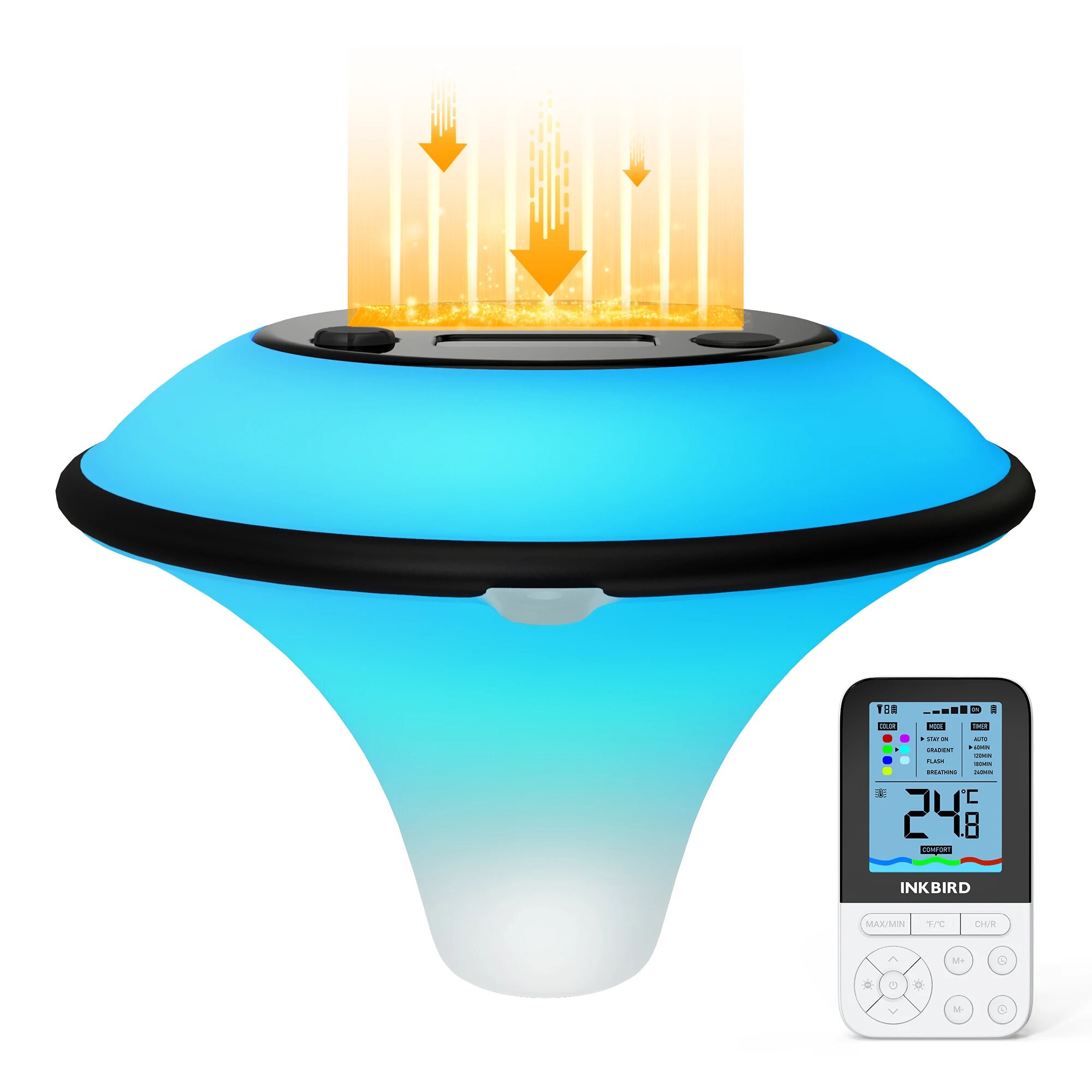 INKBIRD Солнечный термометр для бассейна IBS-P05R
