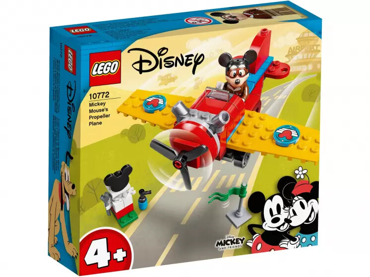 Конструктор Lego 4+ Винтовой самолёт Микки, 10772