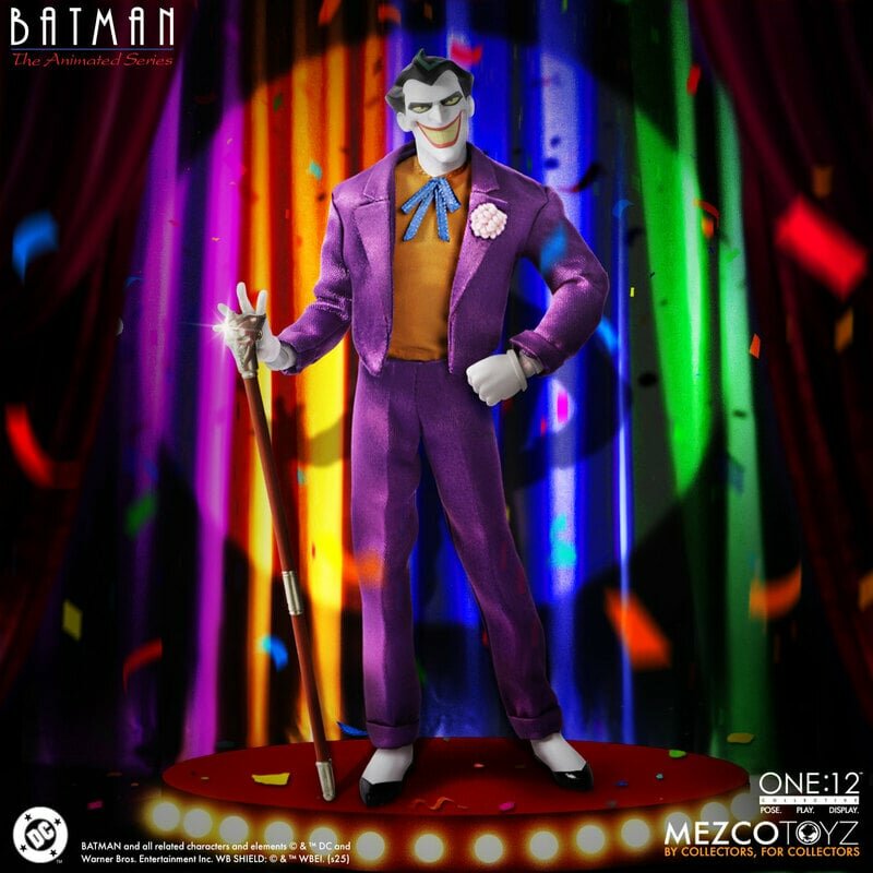 Фигурка Джокер из мультсериала "One:12 Collective" от Mezco коллекционная