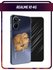 Чехол на Realme 10 4G / Реалми 10 4G с принтом "Капибара с ножом", прозрачный