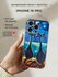 Чехол на Apple iPhone 16 Pro / Айфон 16 Про с принтом "Влюбленные котики 7"