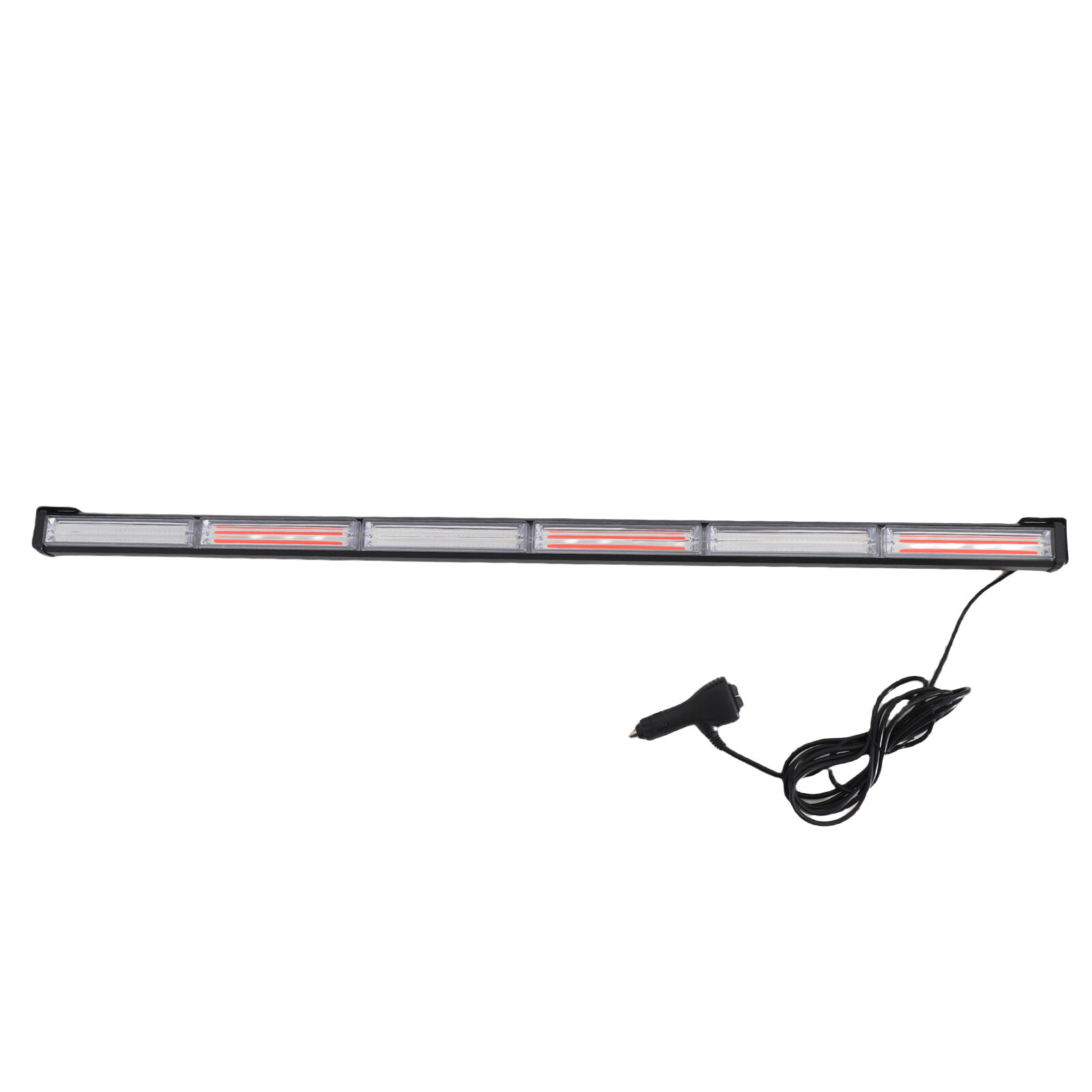 35-Дюймовый Автомобильный Стробоскопический Индикатор LED Traffic Advisor Аварийная Мигающая Сигнализация 12-24 В с 16 Режимами Вспышки для Грузовика Строительной Машины