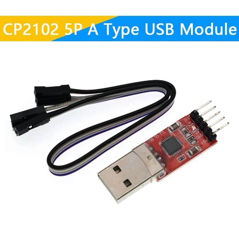 CP2102 Модуль USB-TTL Последовательный UART STC Кабель для загрузки Super Brush Line Upgrade A Тип USB Micro USB 5Pin 6Pin