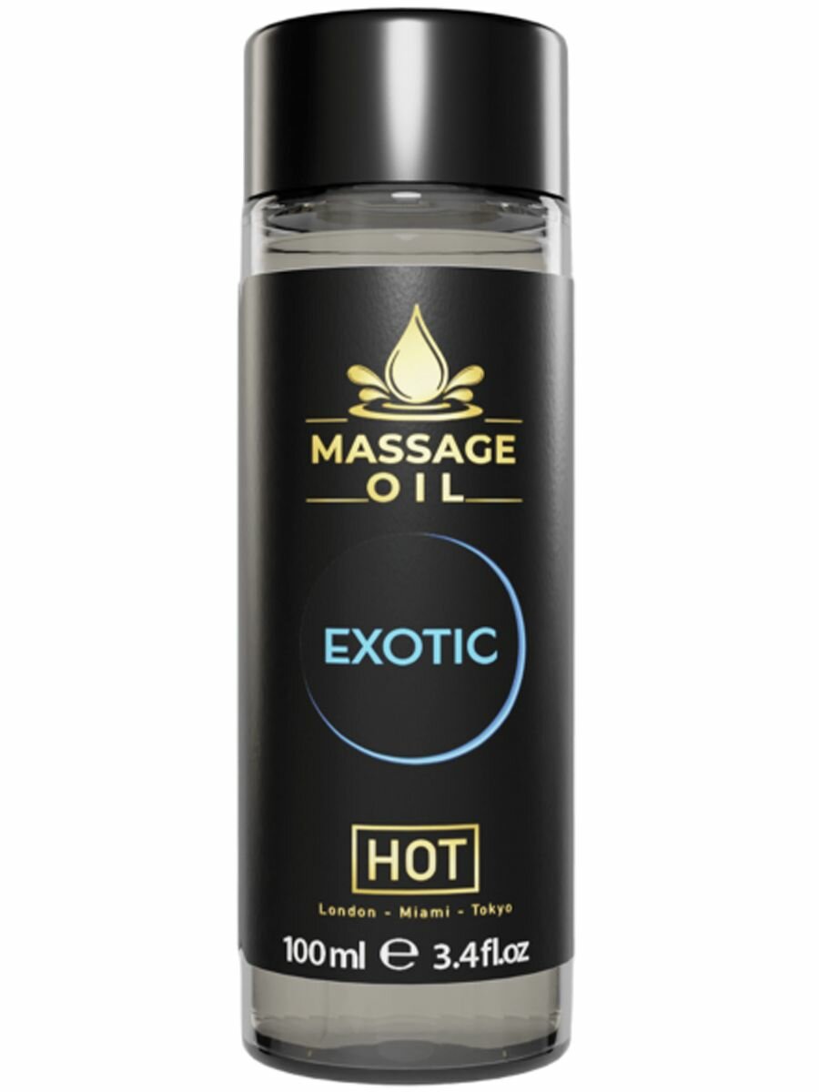 Massage Oil EXOTIC Масло для эротического массажа c ароматом экзотических фруктов, 100мл