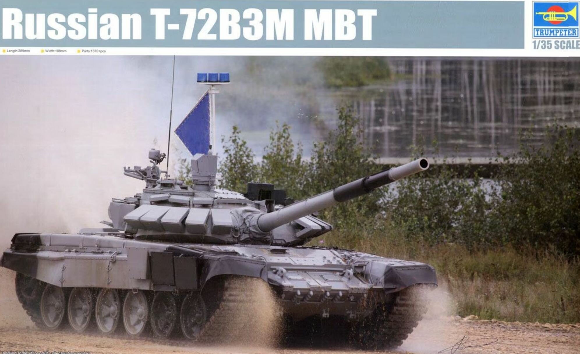 Trumpeter 1/35 09510 Советский Т-72Б3М MBT Модель сборки танков
